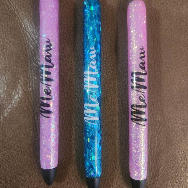 Glitter GEL Pens Inkjoy Gel Pens 0.7 Personalized Inkjoy Custom Epoxy ...
