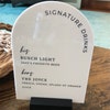 In Loving Memory Arch Wedding Family Memorial Sign, Wedding Table Top ...