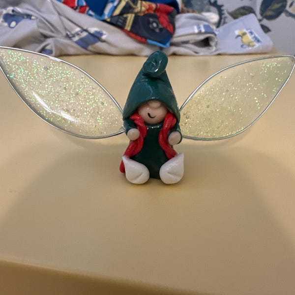 Mini Surfer Clay Gnome/ Indoor Planter Gnome Accessory/ Pink Surf Board ...