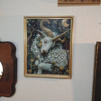 Siren Reading a Book Fine Art Print Surreal Fantasy Wall Decor, Moody ...