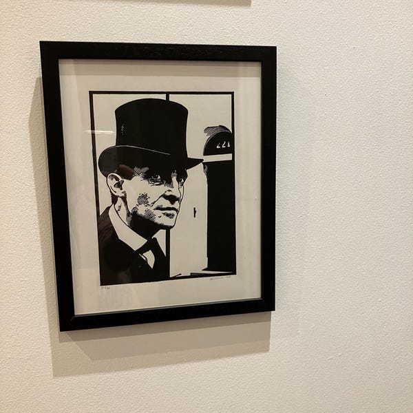 Medieval Rabbit (or Hare...) | Handmade Linocut Print - Etsy