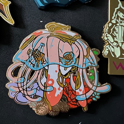 Rajang Monster Hunter Thumbs up MHW Fan Made Pin - Etsy