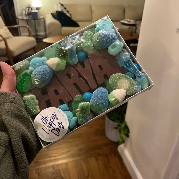 Custom Gummy Candy Board – Premium Acrylic Party Tray - Etsy