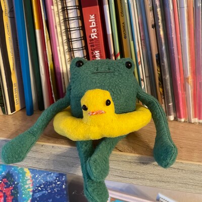 Mini Frog Pdf Pattern Leggy Frog Sewing Tutorial Cute - Etsy