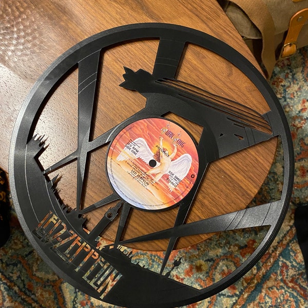 The Beatles 5 Laser Cut Carved Vinyl Record Art Music Gift for ...