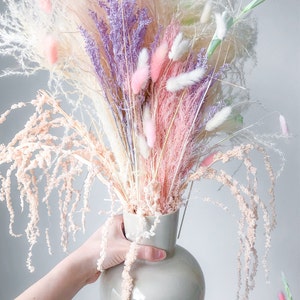 Bunny Tails White Lagurus 15g Dried Flower White Floral Arrangement ...