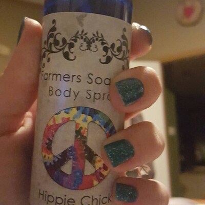Hippie Chick Scented 4oz Body Spray Lavender Patchouli Body Spritz ...