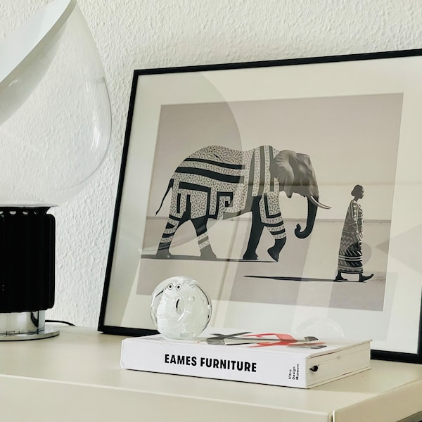 Abstract Woman Reading Book Wall Art Modern Abstract Art Modern Simple ...