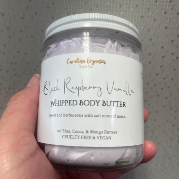 Natural Skin Care Sample Pack Seven Different Scents Whipped Butters ...