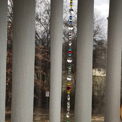 Window Suncatcher, Crystal Window Curtains, Prism Crystals, Multi ...