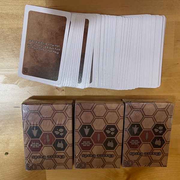 Settlers of Catan Fan Made Chance Cards, Unofficial Expansion for Catan ...