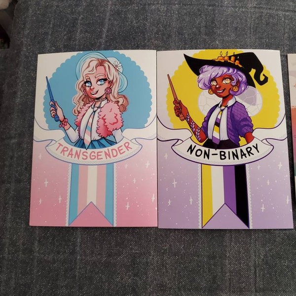 Gender Identity Witch Prints | Magic Occult Transgender Genderqueer ...