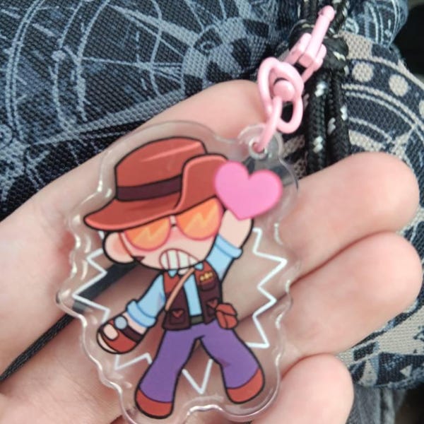 2in TF2 Mercenary Double-sided Charm (RESTOCKED!) - Etsy