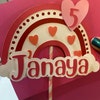One Love Cake Topper , One Love Birthday , One Love Party Decor , One ...