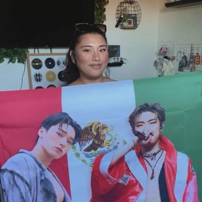 Twice Mina Pink America Flag, Twice Mina 4th Generation Kpop Flag ...