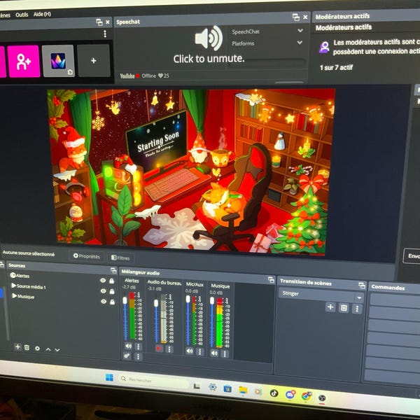 Animated Cute Nine Tailed Fox Stream Decoration, Cute Fox Twitch, Fox ...