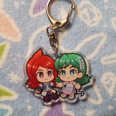Chibi Acrylic Keychains Commission double-sided Charmcustom ORDER - Etsy