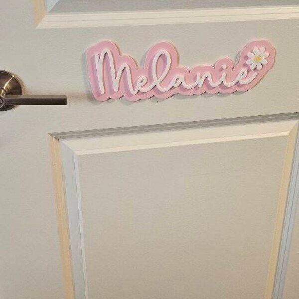 Personalized Name Sign, Door Name Sign, Nursery Name Sign, Baby Name ...