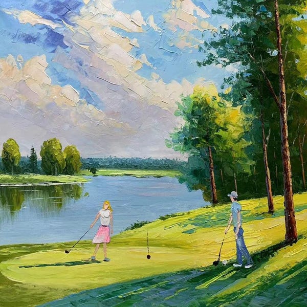 Vertical Beach Joys Art, Ocean Surfing Art, Hand Painted Extra Large ...