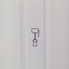 Handmade (black Pictured) Wire Bathroom, Toilet Wall/door Sign. Wire ...