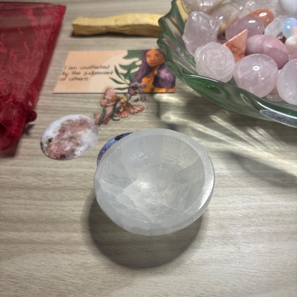 Full Moon Crystal Confetti Mystery Scoop Crystal Dip - Etsy