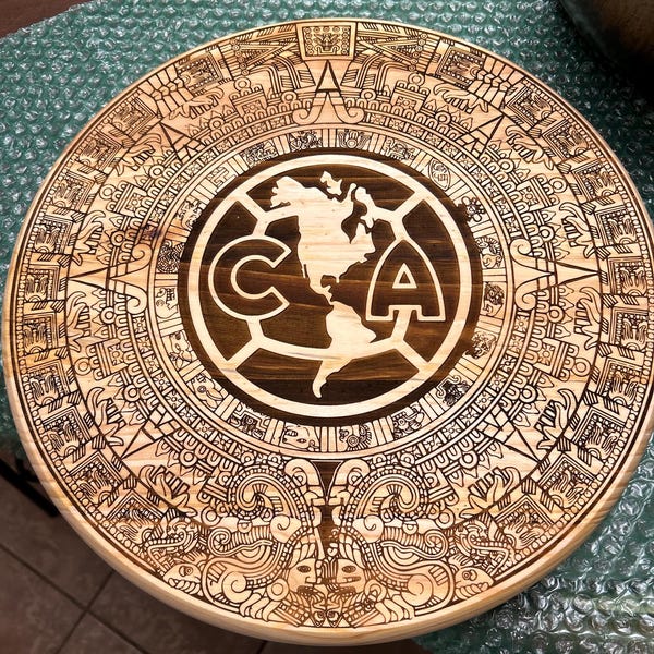 12” LA Dodger’s Logo on Aztec Calendar - Etsy