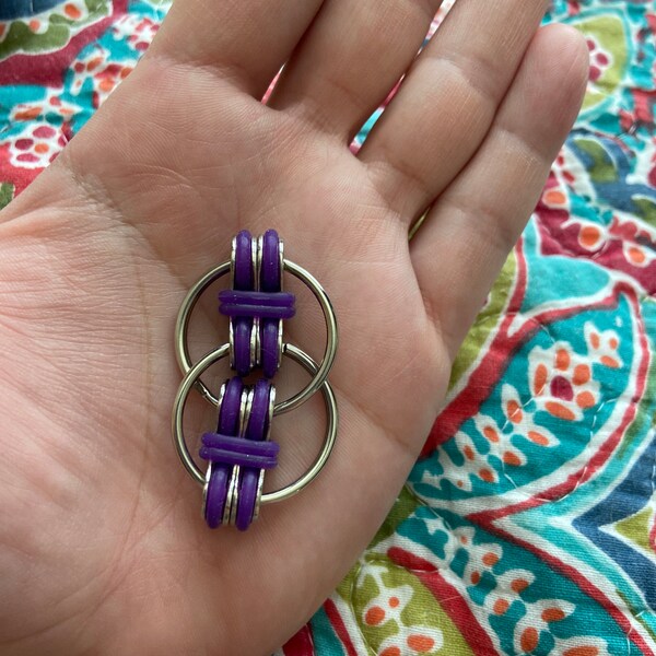 The Wave Bike Chain Link Fidget Toy - Etsy