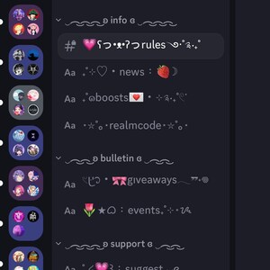 Aesthetic & Cute Pink Discord Server Template for Creators - Etsy
