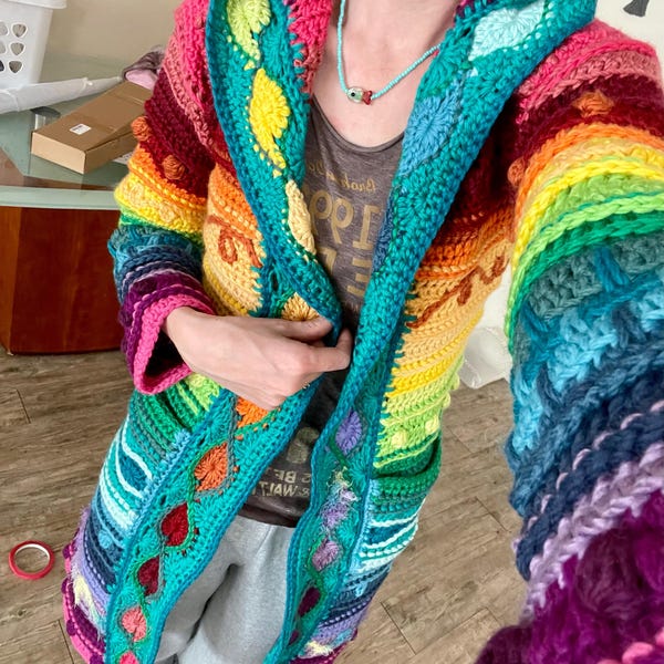 Moorland Aria Crochet Blanket - Etsy