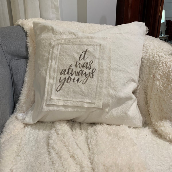 It Was Always You STENCIL | Laser Cut | Reusable | Multiple Sizes ...