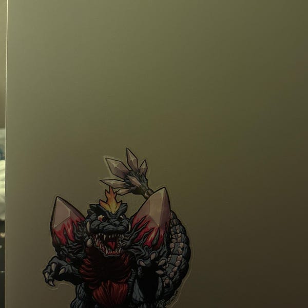 Chibi Kaiju #13- Mothra Leo (1998) Clear Sticker - Etsy