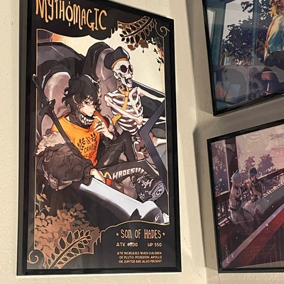 Percy Jackson Nico Di Angelo Mythomagic Art Print - Etsy