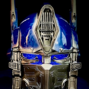 Wearable Transformers Optimus Prime Helmet 3D Printable STL File - Etsy