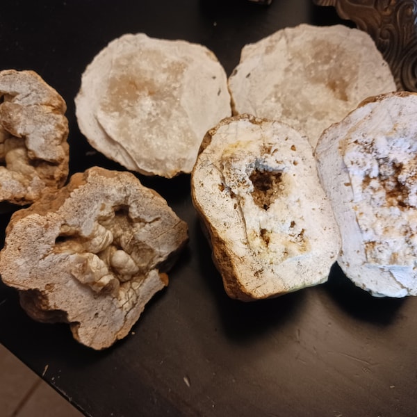 8lbs of Carthage TN Unopened Geodes/agates/nodules Lapidary Break or ...