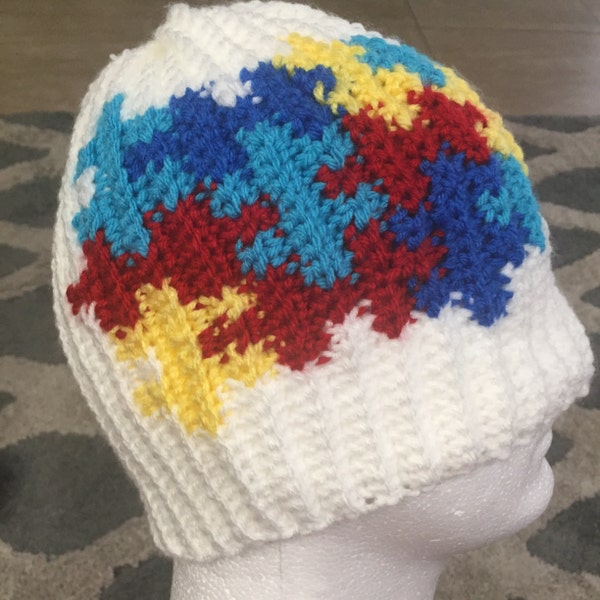 CROCHET PATTERN the Graph Beanie - Base Hat Pattern & Tutorial - Etsy