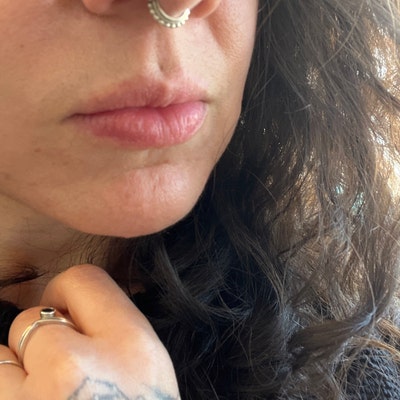 Paw Print Septum Ring Animal Lover Nose Ring Cat or Dog Paw Body ...