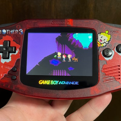 Glacier Blue Nintendo Gameboy Advance Backlit IPS V2 GBA - Etsy