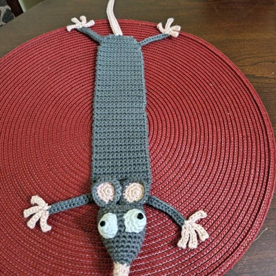 Rat Bookmark Crochet Pattern Amigurumi PDF Pattern - Etsy