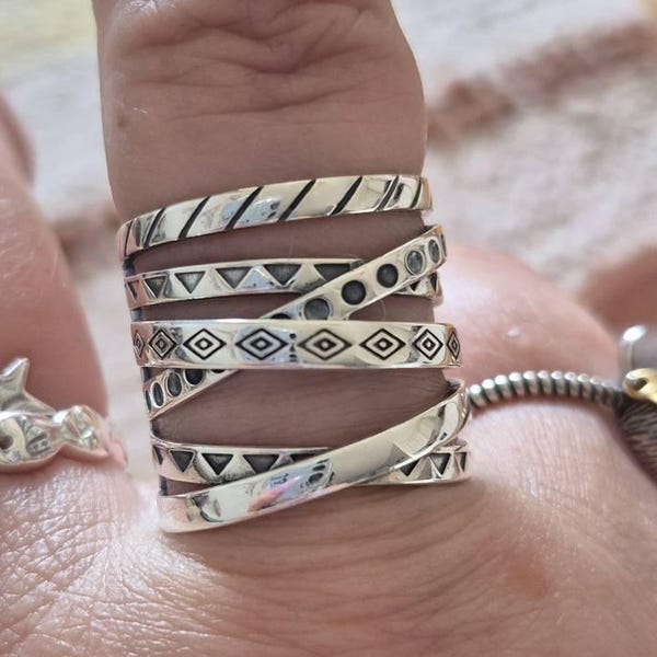 Sterling Silver Inlay Ring Blank: 925 Channel Ring for Makers - Etsy