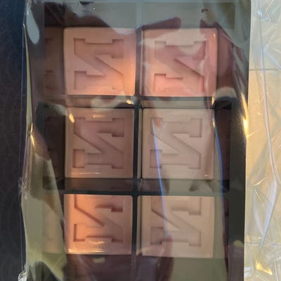 Monogram Whiskey Ice Cubes, Personalized Ice Mold, Custom Silicone Ice ...