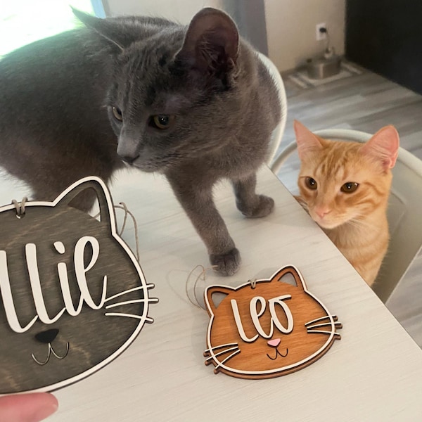 Personalized Cat Ornament | Custom Cat Ornament | Personalized Pet ...