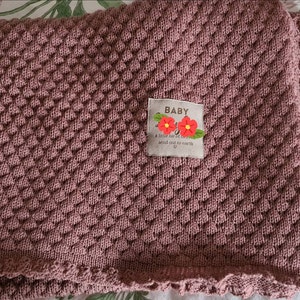 Gray Baby Blanket Knit, Baby Boy Blanket Merino Wool - Etsy