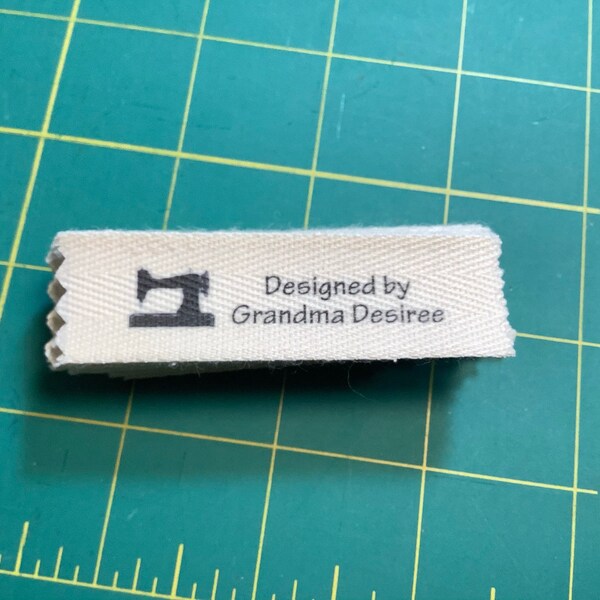 Sewing and Weaving Themed Small Size Clothing Labels 3/4" X 2 3/4" - Etsy