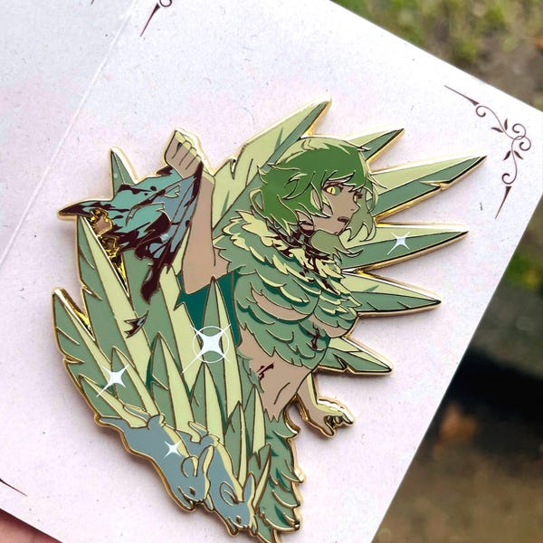 Chimera Falin Enamel Pin- Dunmeshi Hard Enamel Pin - Anime Pins - Etsy