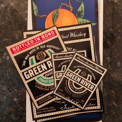 Original Vintage Crate Label 1920s Stock Design for Craft - Etsy