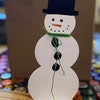 Unfinished Wooden Snowman Shape | Unfinished Wooden Snowman Cutout ...