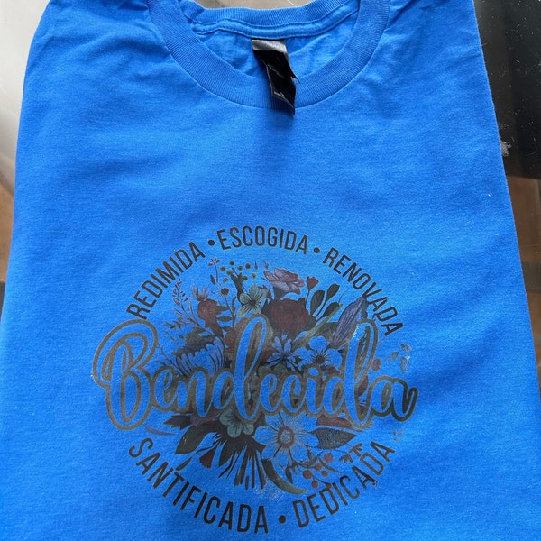 Bendecida Agradecida, Spanish Sublimation Design, Fall Faith Png ...