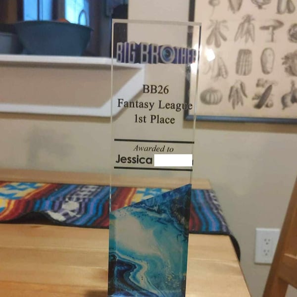 Custom Award Plaque Corporate Trophy Award Company Anniversary Employee ...