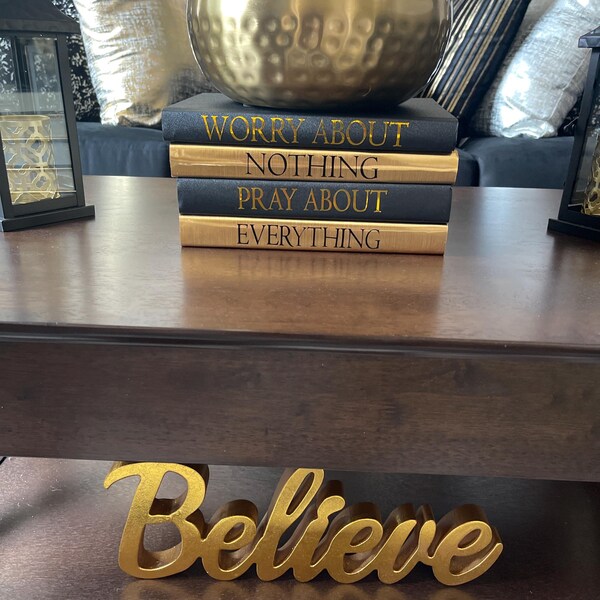 Modern Book Stack | Book Set | Coffee Table Books | Coffee Table Decor ...