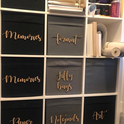 Storage Signs Wooden saturn Font Labels / Tags / Nursery Decor / Ikea ...